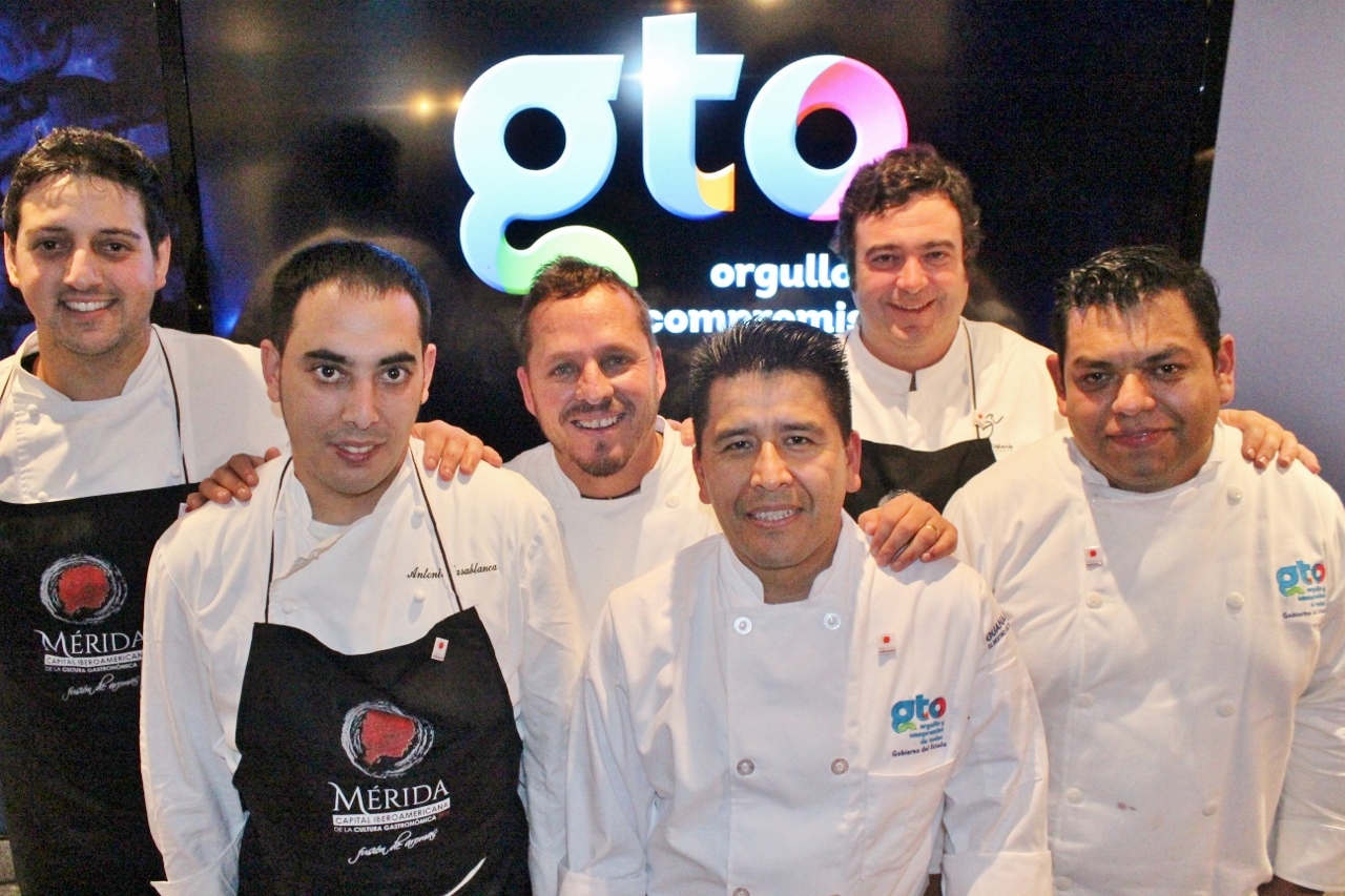 INAUGURACIÓN PUNTO GTO EN MADRID (23) Chefs de Guanajuato y Mérida, España